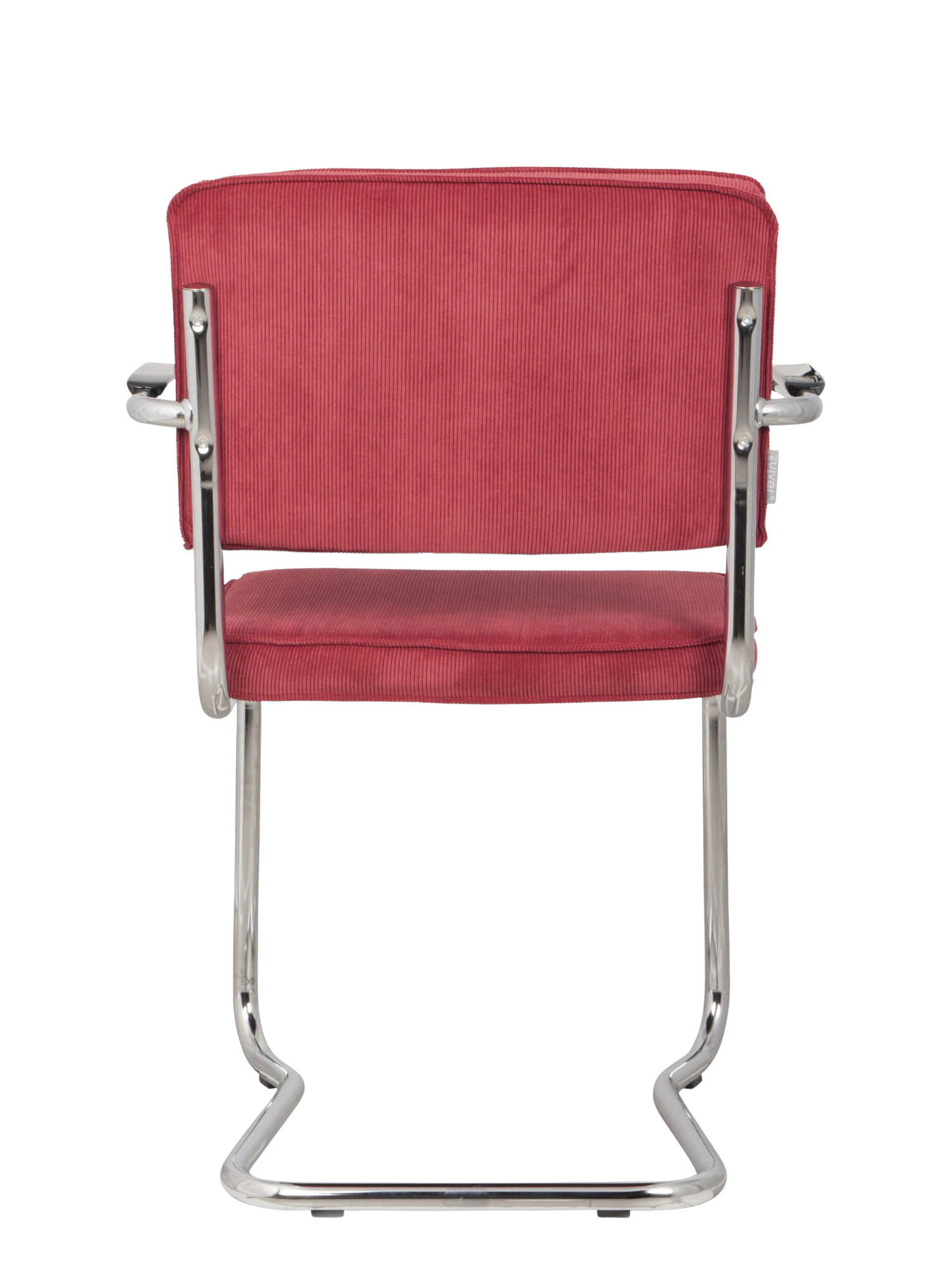 Zuiver - Ridge Kink Rib Armlehnstuhl, hellgrau