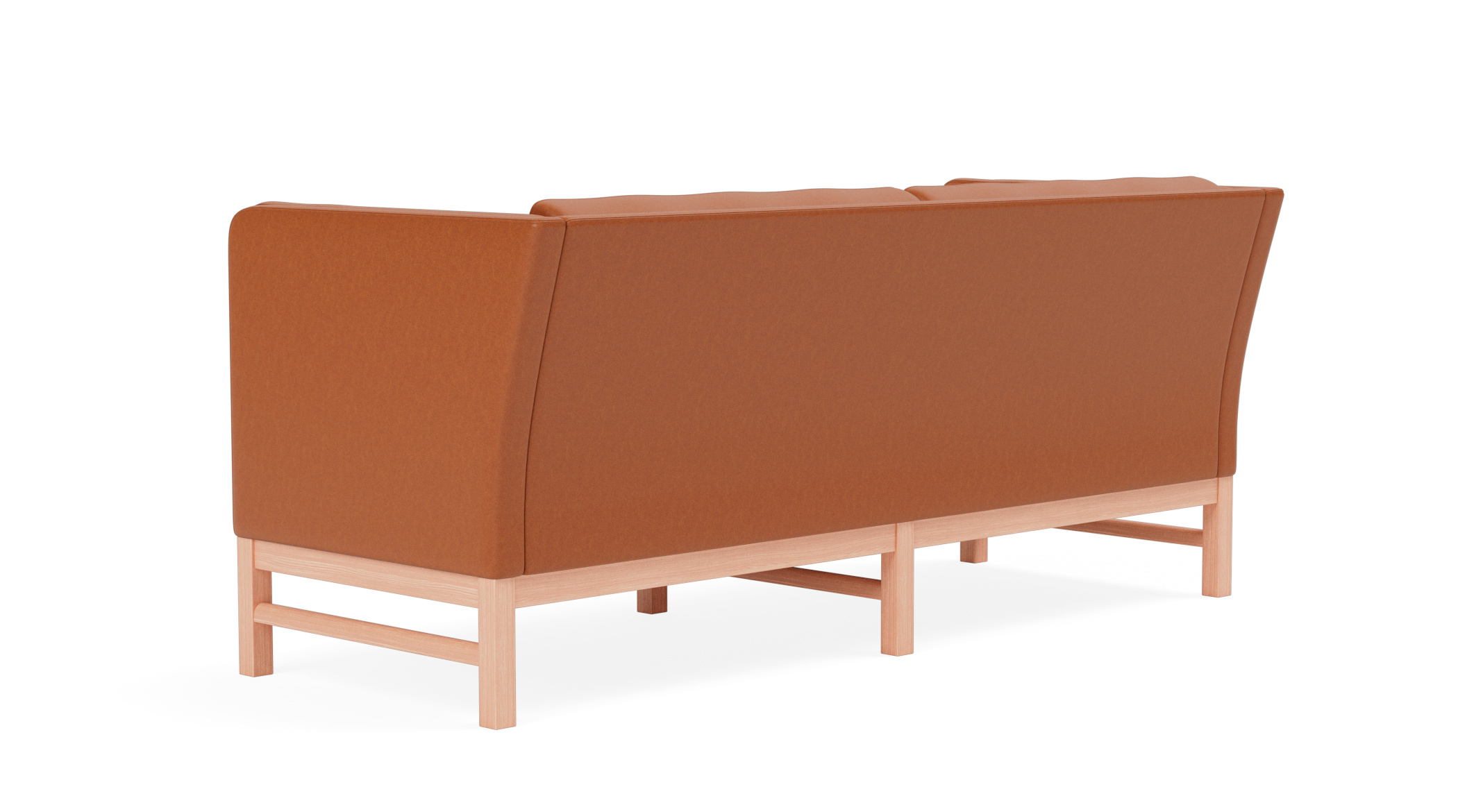 Fredericia - EJ315 Sofa 2,5-Sitzer, eiche geseift / hallingdal 200