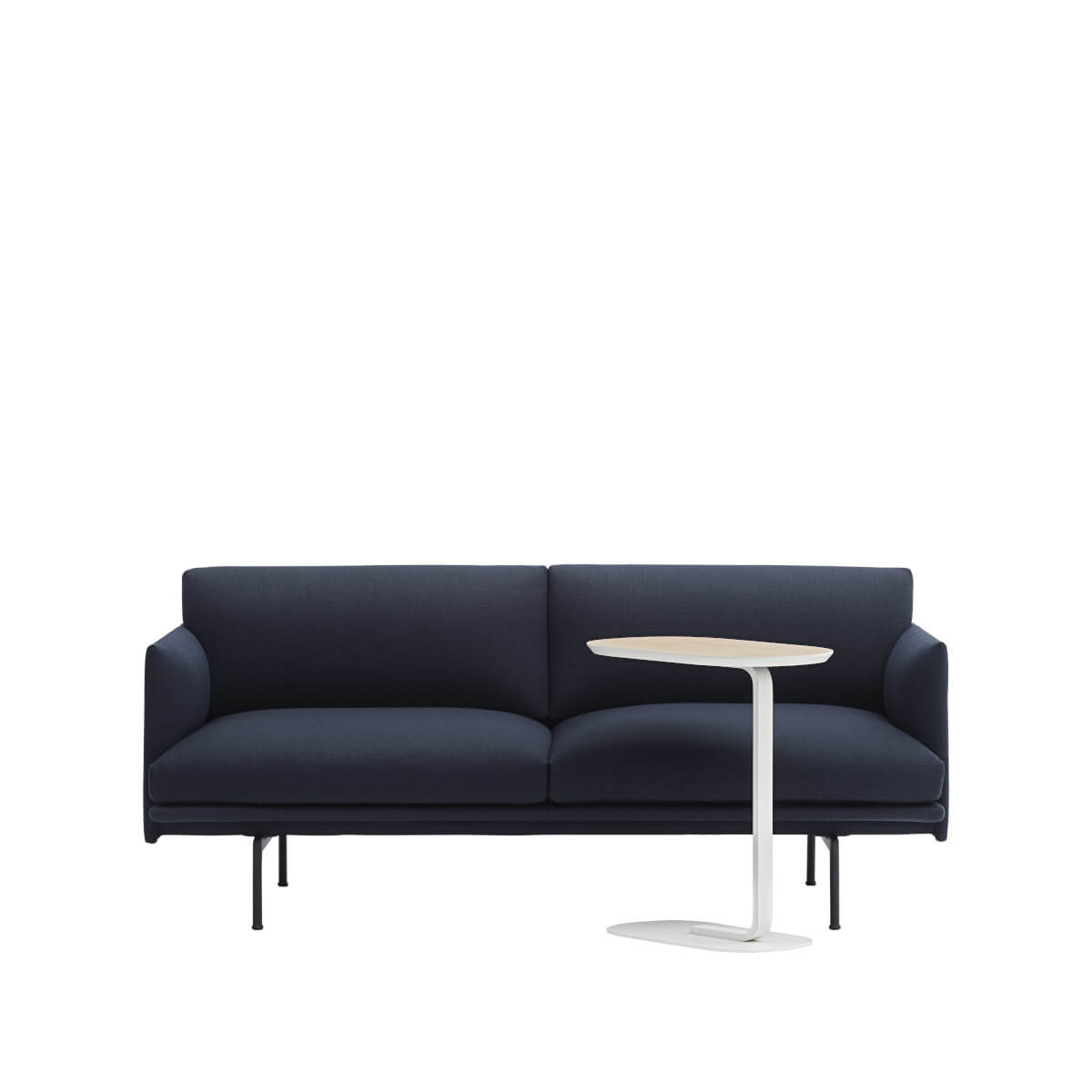 Muuto Relate Beistelltisch 60,5 cm Eiche Geräuchert – Bestpreis!