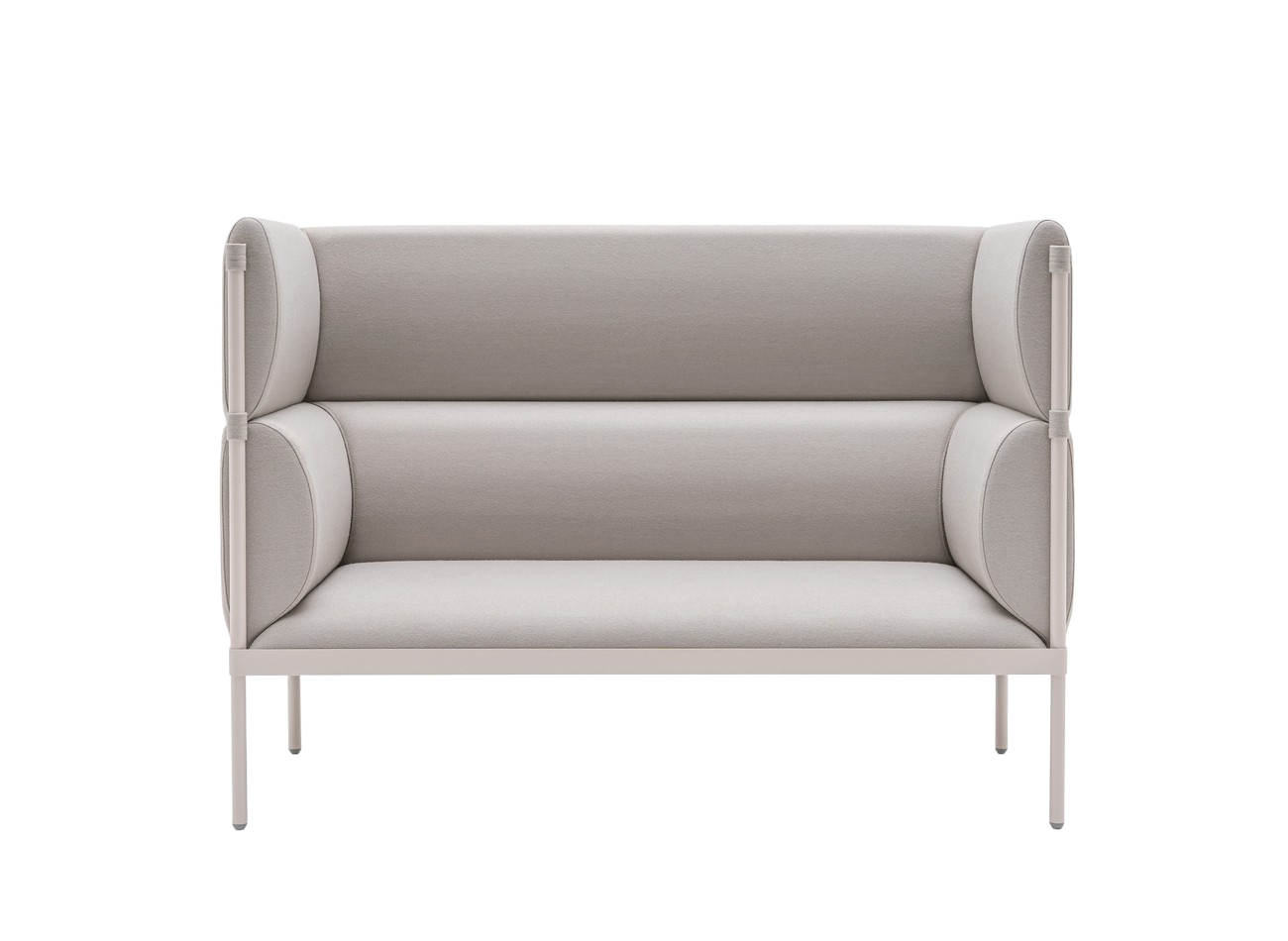 Grey high back sofa store