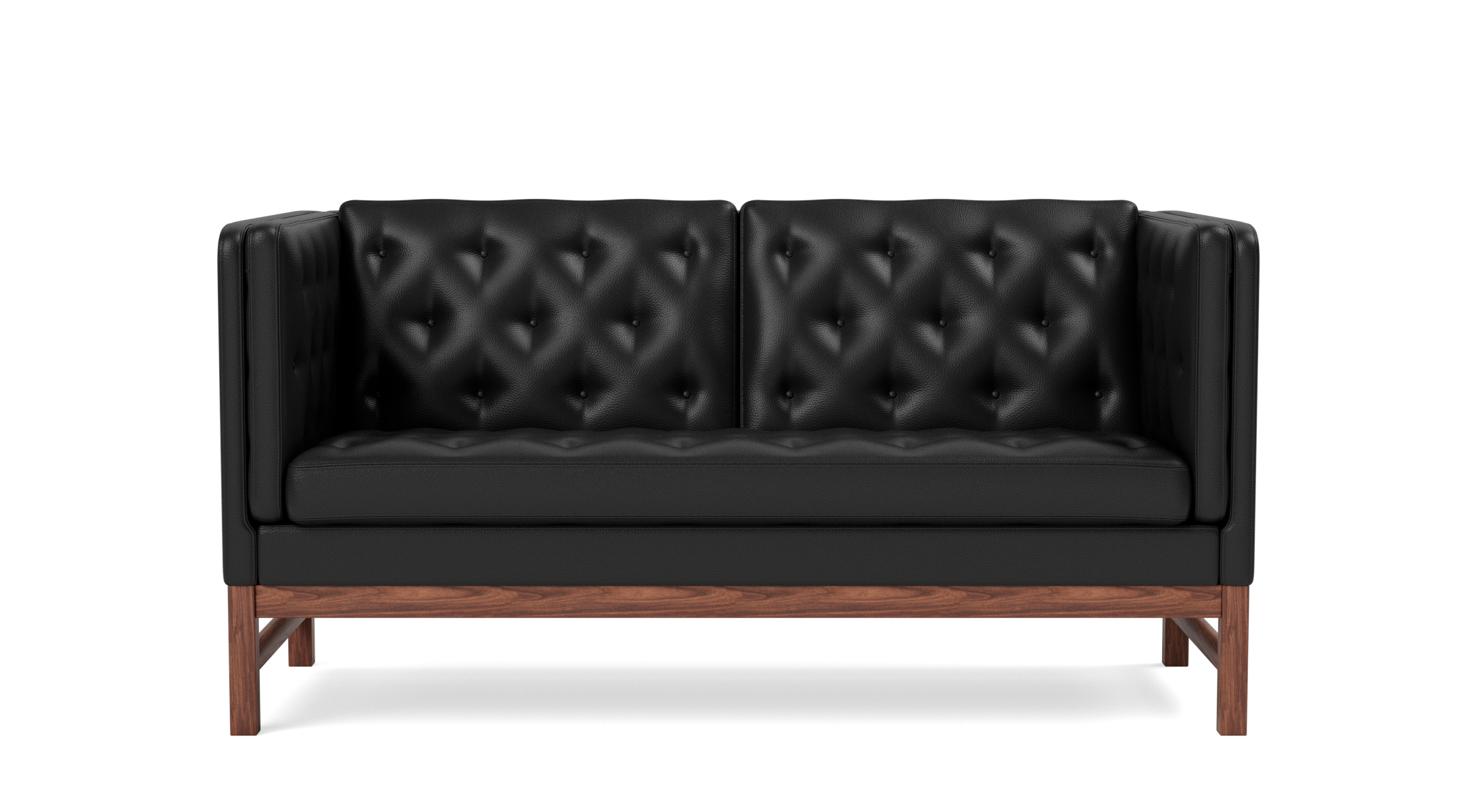 Fredericia - EJ315 Sofa 2-Sitzer, eiche geseift / hallingdal 200